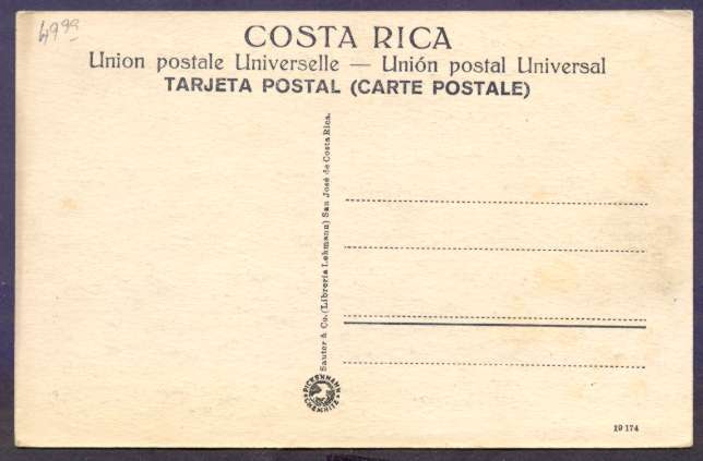 Costa Rica Postcard San Jose Avenida 4 a Este Very Nice L@@K | eBay